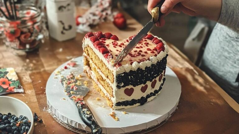 10-Inch Heart Cake: How Many Slices Can You Cut?